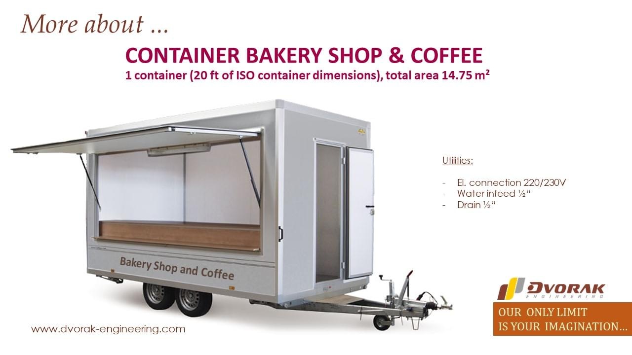 Dvorak-Engineering - Container Bakery shop & Coffee