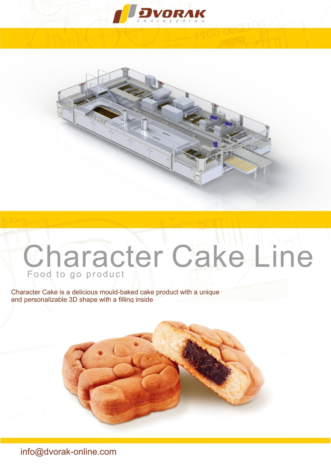 Dvorak-Engineering - Character cake line
